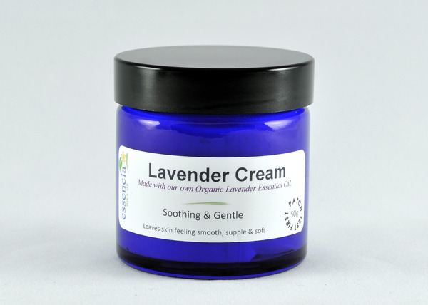 Lavender essential oil cream